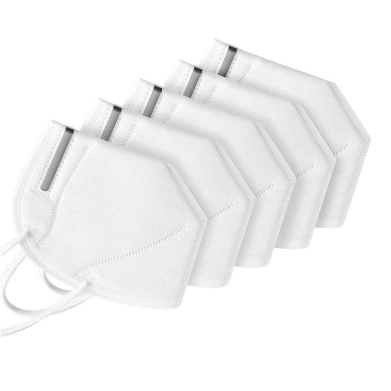 Masca de protectie respiratorie FFP2 KN95, set 5 buc - eMAG.ro