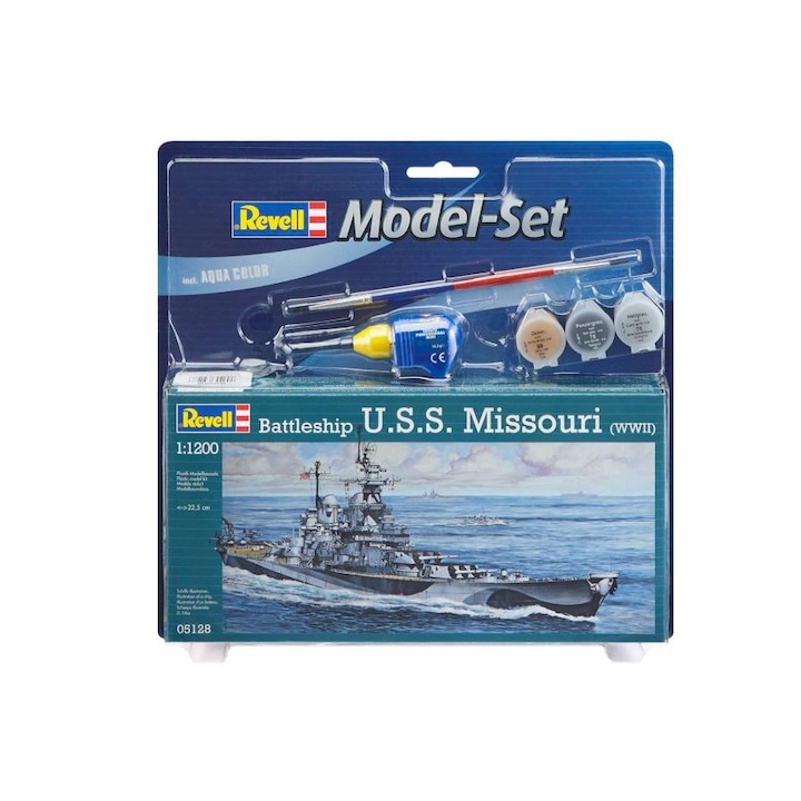 Комплект корабни модели Revell, USS Missouri WWII Battleship - eMAG.bg