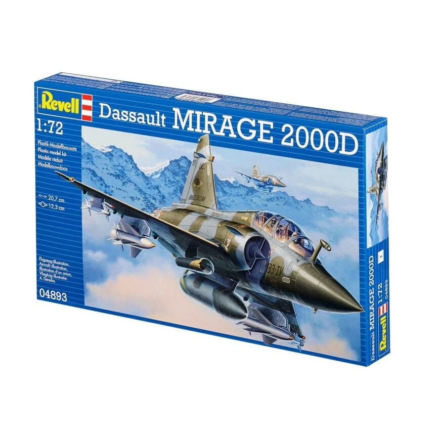 Model avion Revell 74 de piese Dassault Mirage 2000D - eMAG.ro