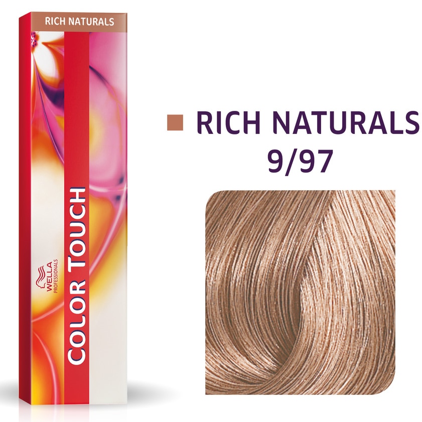 Vopsea de par demipermanenta Wella Professionals Color Touch, 9/97 ...