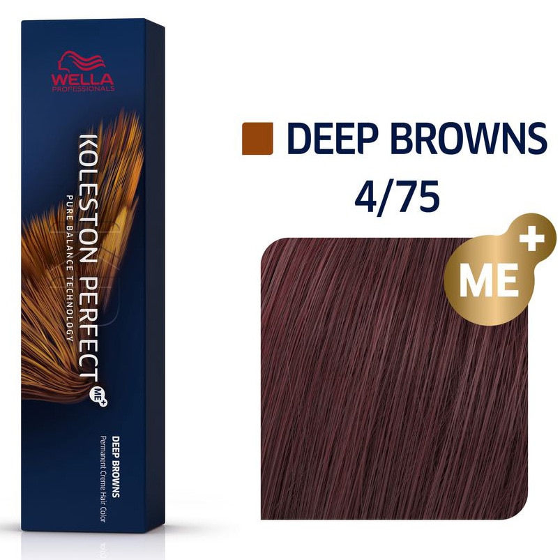 Vopsea de par permanenta Wella Professionals Koleston Perfect 4/75 COOL ...