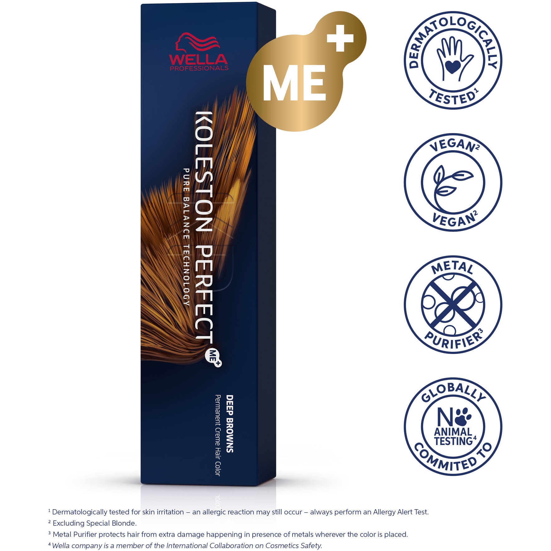 Vopsea de par permanenta Wella Professionals Koleston Perfect 7/75 COOL ...