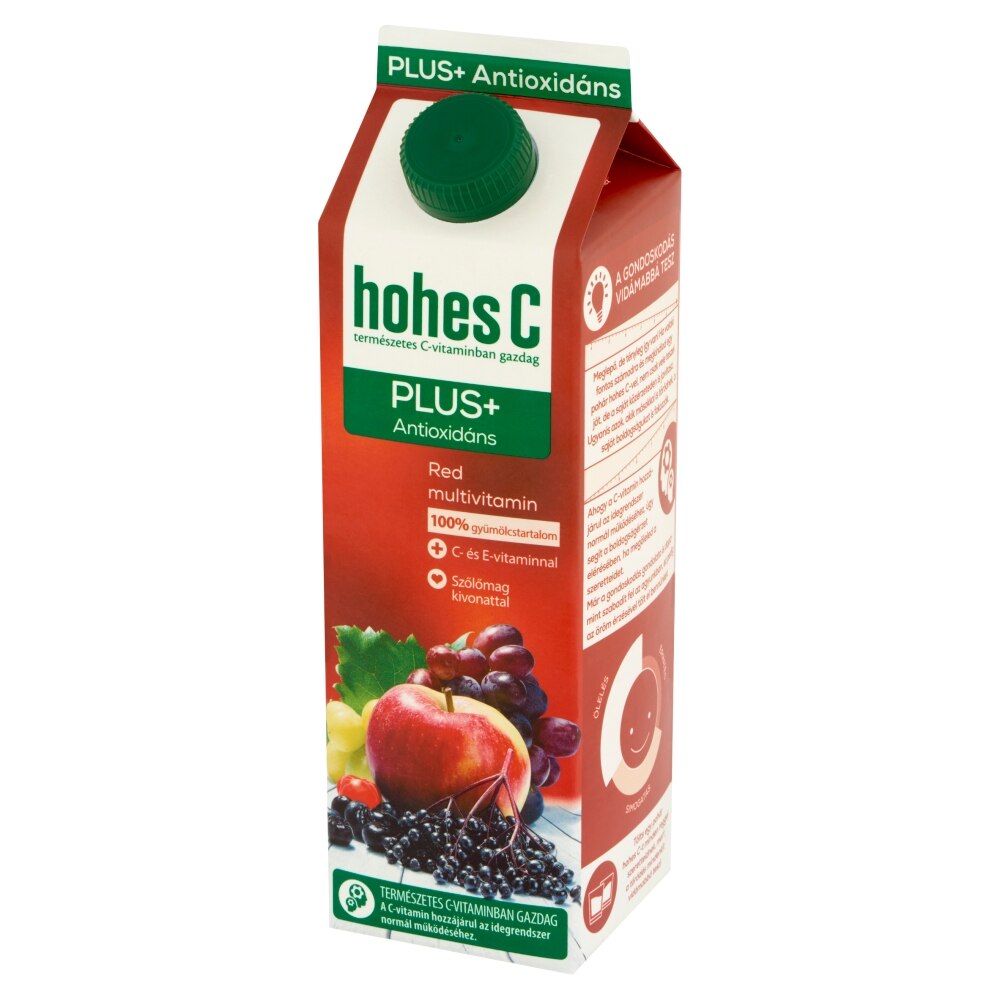 Hohes C PLUS Antioxidáns Red Multivitamin, 100%-os, 6 x 1L - eMAG.hu
