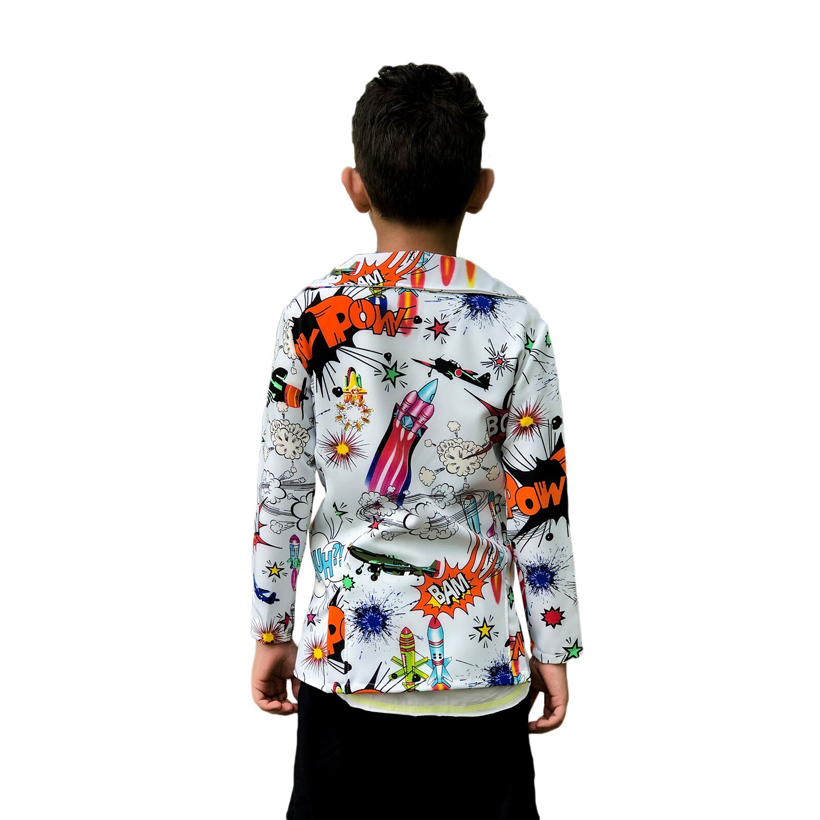 Sacou copii,RahelEra,multicolor,7-8 ani - eMAG.ro