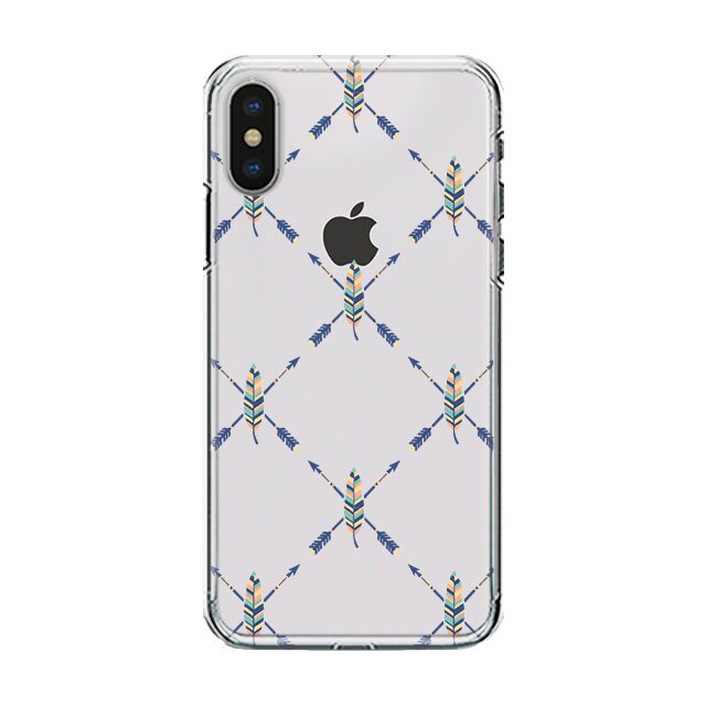 Husa telefon iPhone XR, model colorat cu pene, Transparent - eMAG.ro