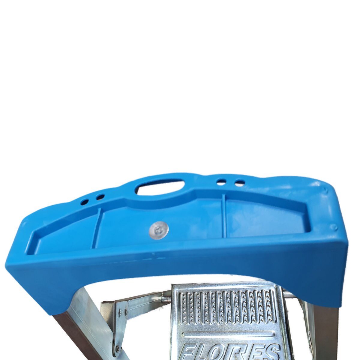 Scara cu 2 trepte, Flores, din metal, cu platforma si suport din ...