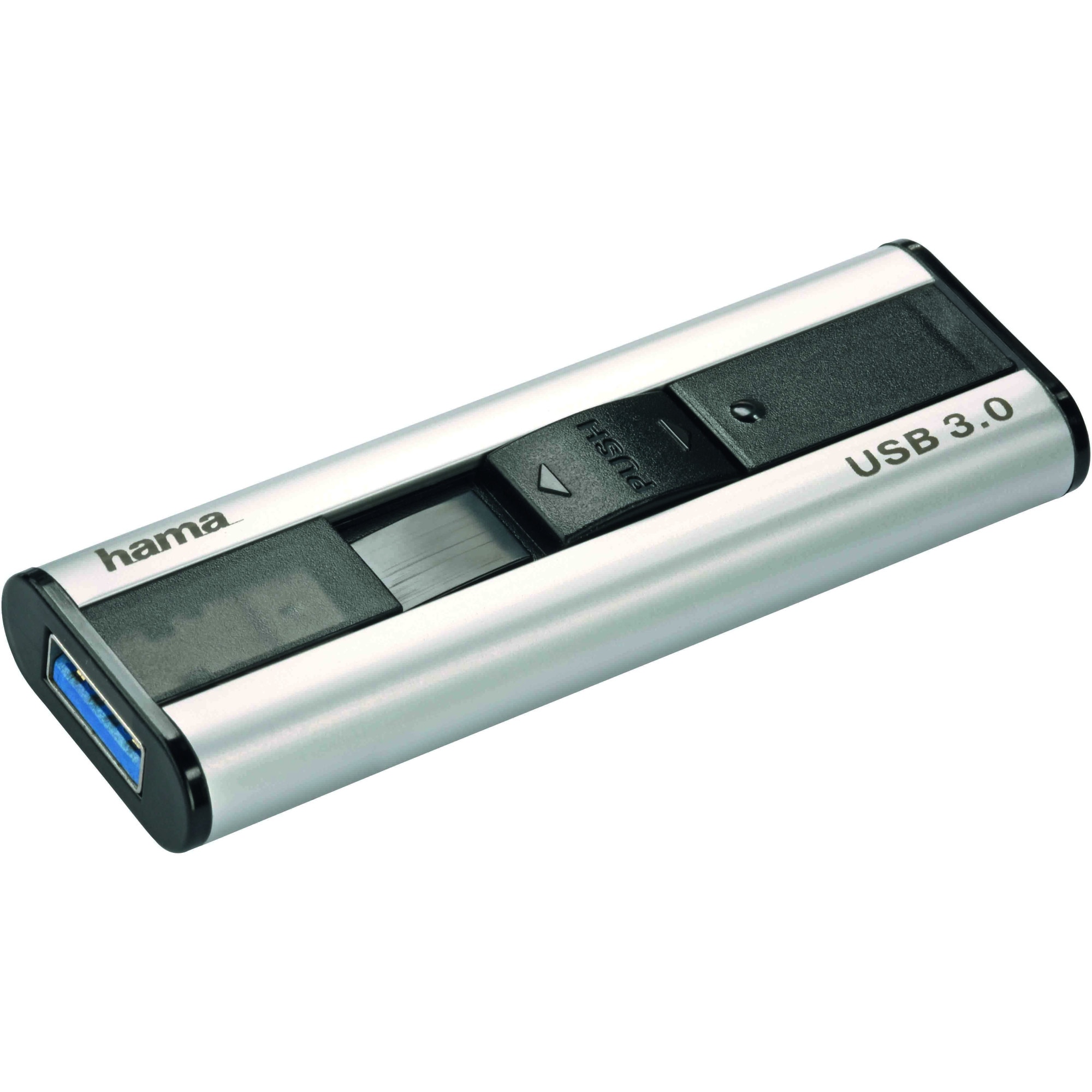 Memorie USB Hama Pro+ 128GB, USB 3.0, Argintiu - eMAG.ro