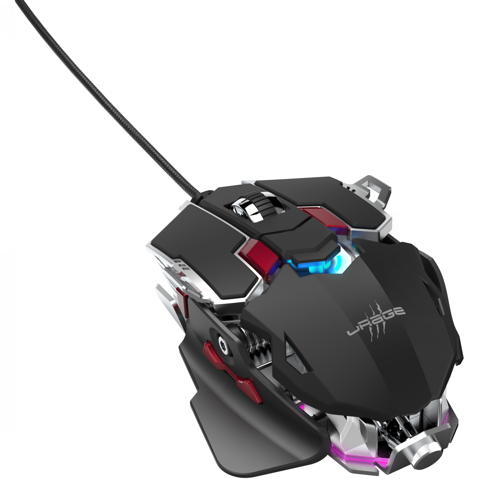 Mouse gaming Hama uRage XGM 4400-MC, Negru - eMAG.ro