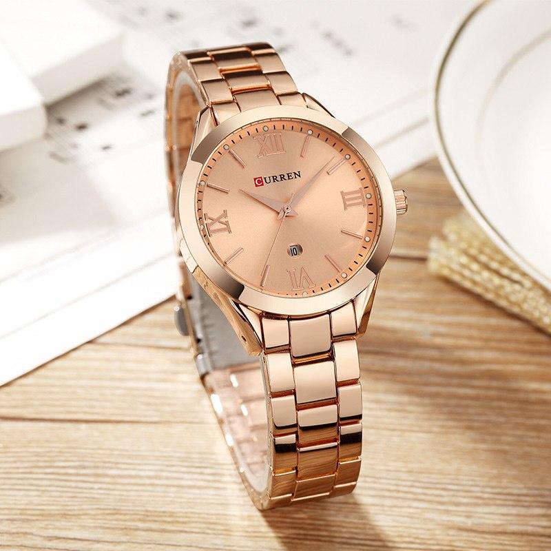 Ceas dama Curren, Analog, Mecanism Quartz, Elegant, Afisare data ...
