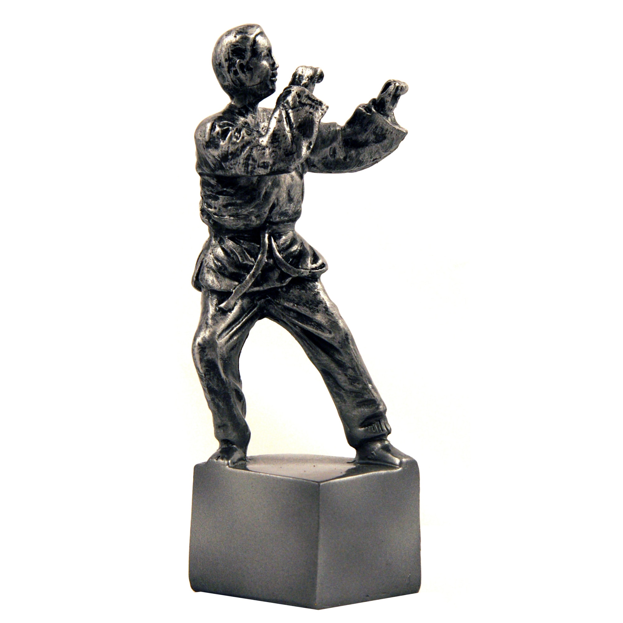 Figurina Karate, Budo Best, Argintiu - eMAG.ro