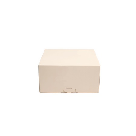 Cutie tort Excelsior Media Print 24x24x12 cm, bej 25 bucati/set - eMAG.ro