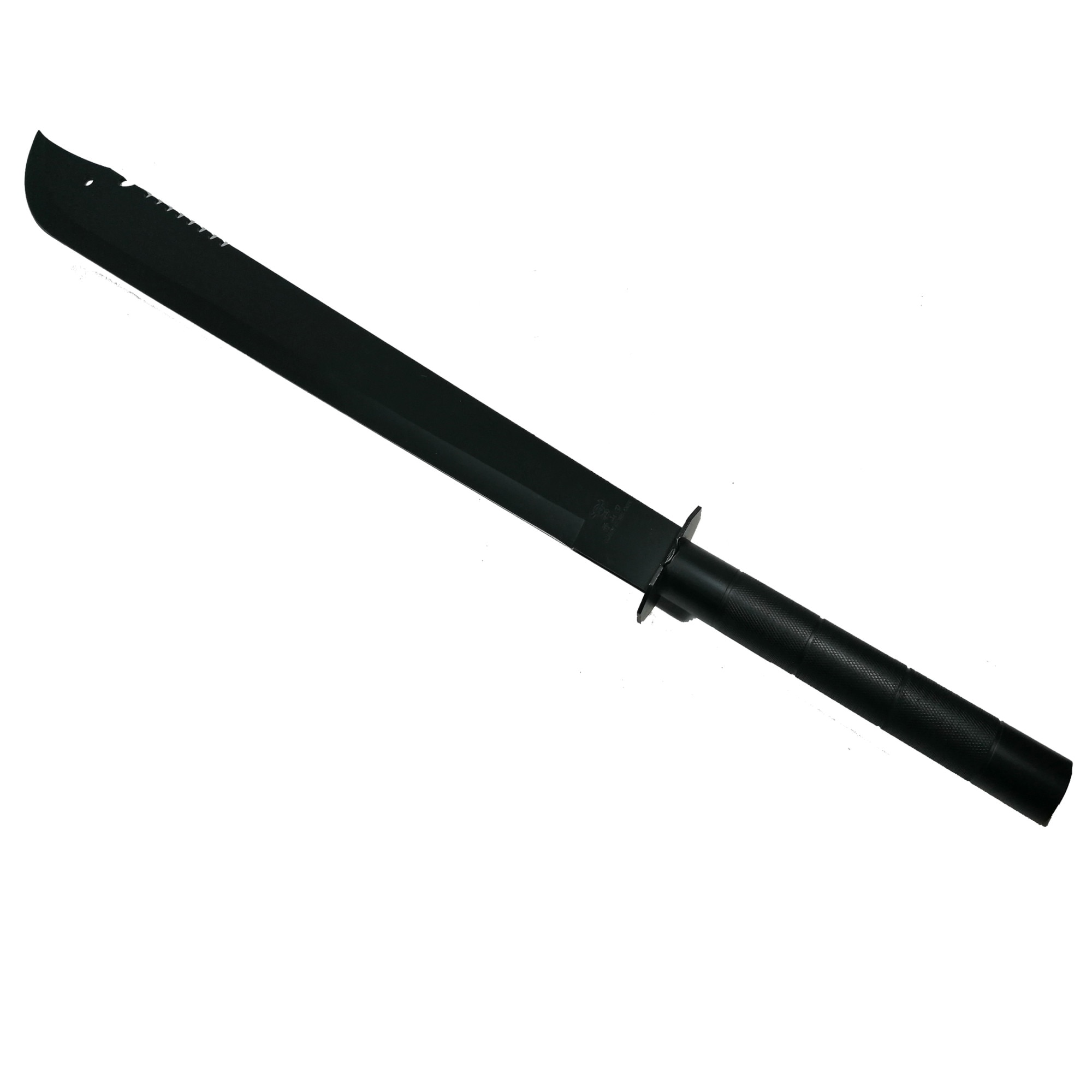 Sabie de vanatoare, Ninja Blade, maner metal, 83 cm, negru, teaca ...