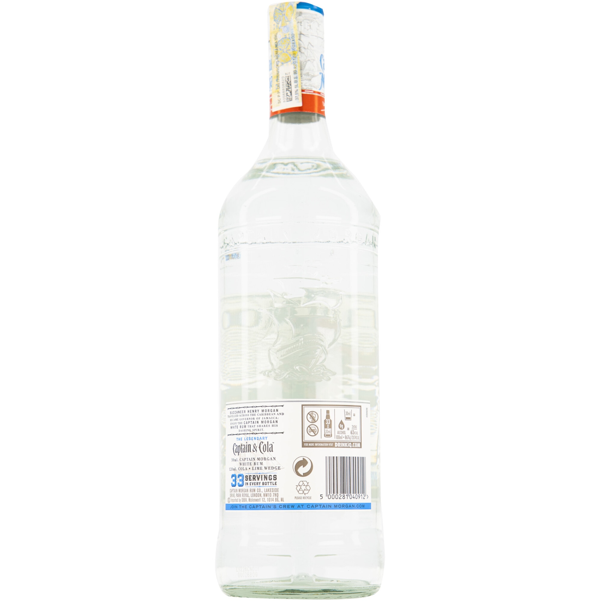 Rom Captain Morgan White, 37.5%, 1l - eMAG.ro