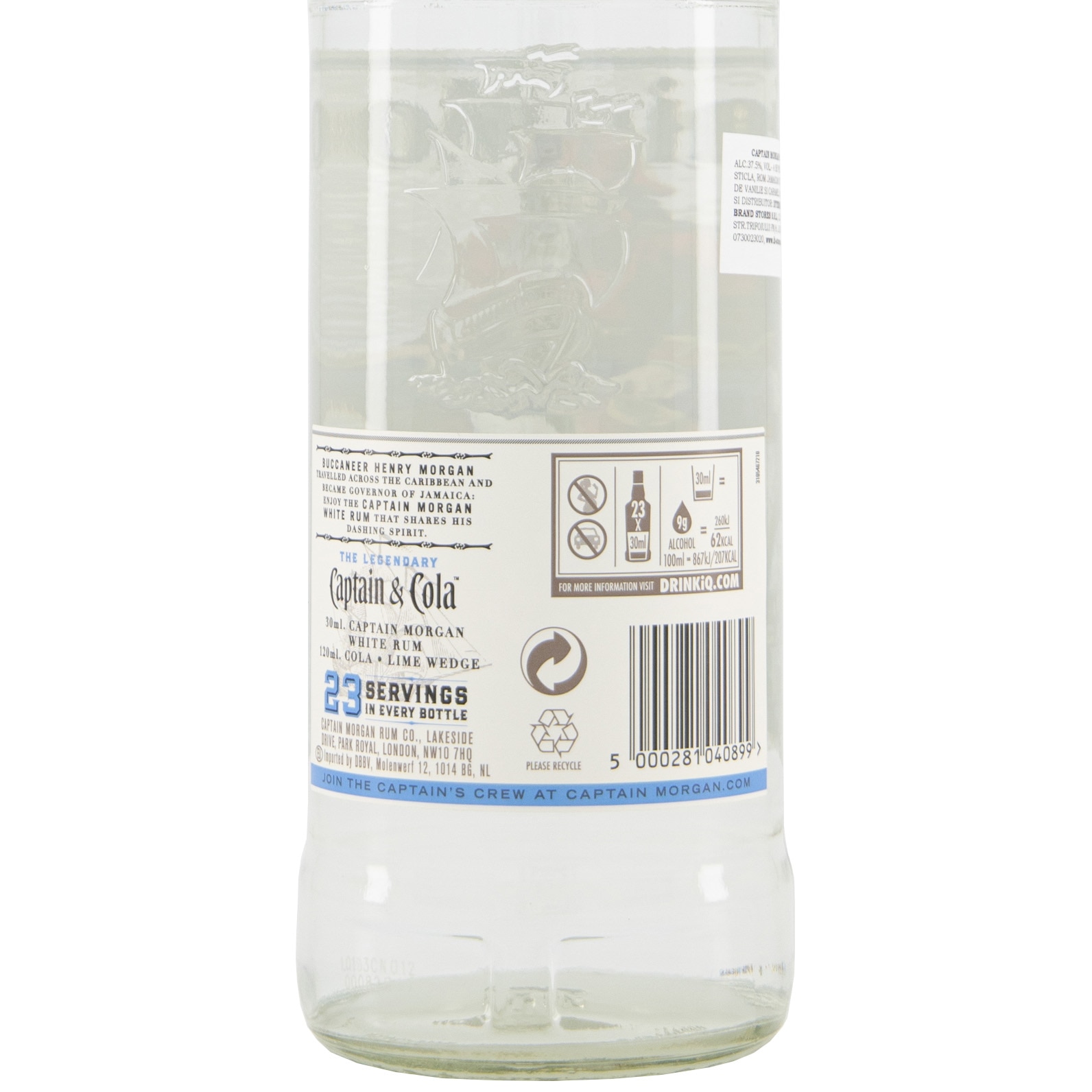 Rom Captain Morgan White, 700 ml - eMAG.ro