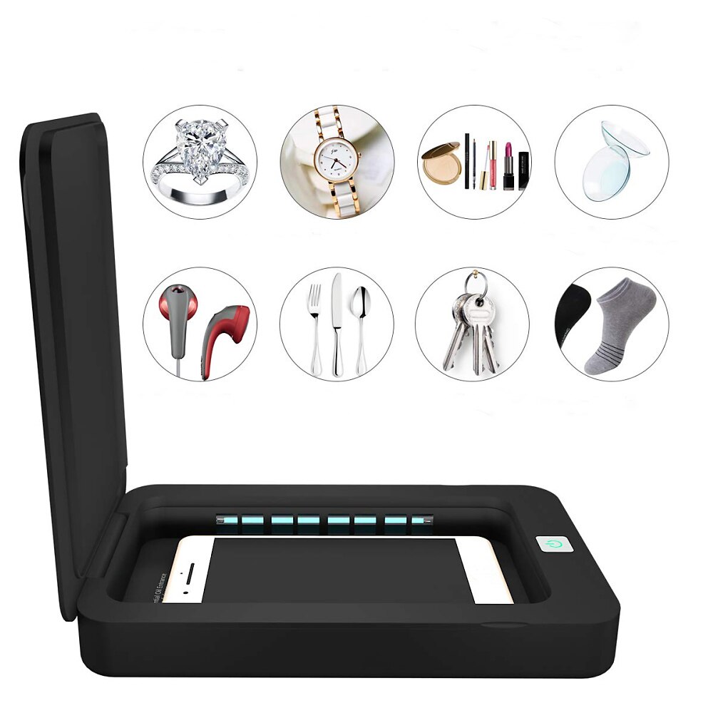 Fertőtlenítő készülék, Anself, USB töltés, UV, Aromaterápiás funkció ...