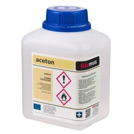 Acetona pura, Biomus, Transparent, 500ml - eMAG.ro