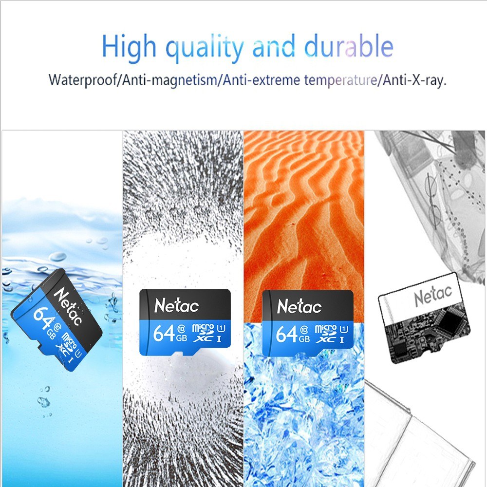 Карта памет Micro SDXC, Netac, 64 GB - eMAG.bg