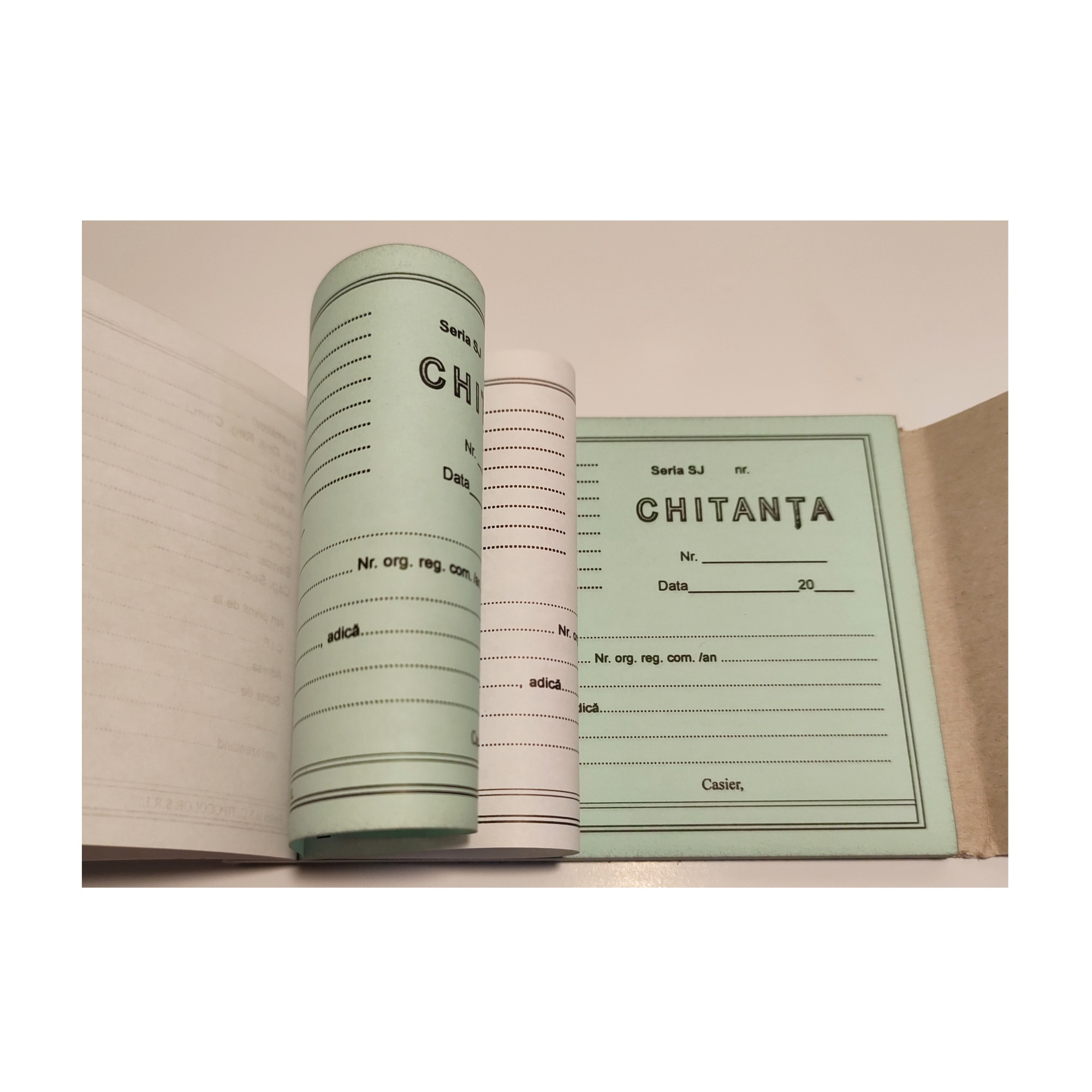 Set 10 bucati Chitantiere, Format A6, 2 Exemplare, 50 Seturi/Carnet ...