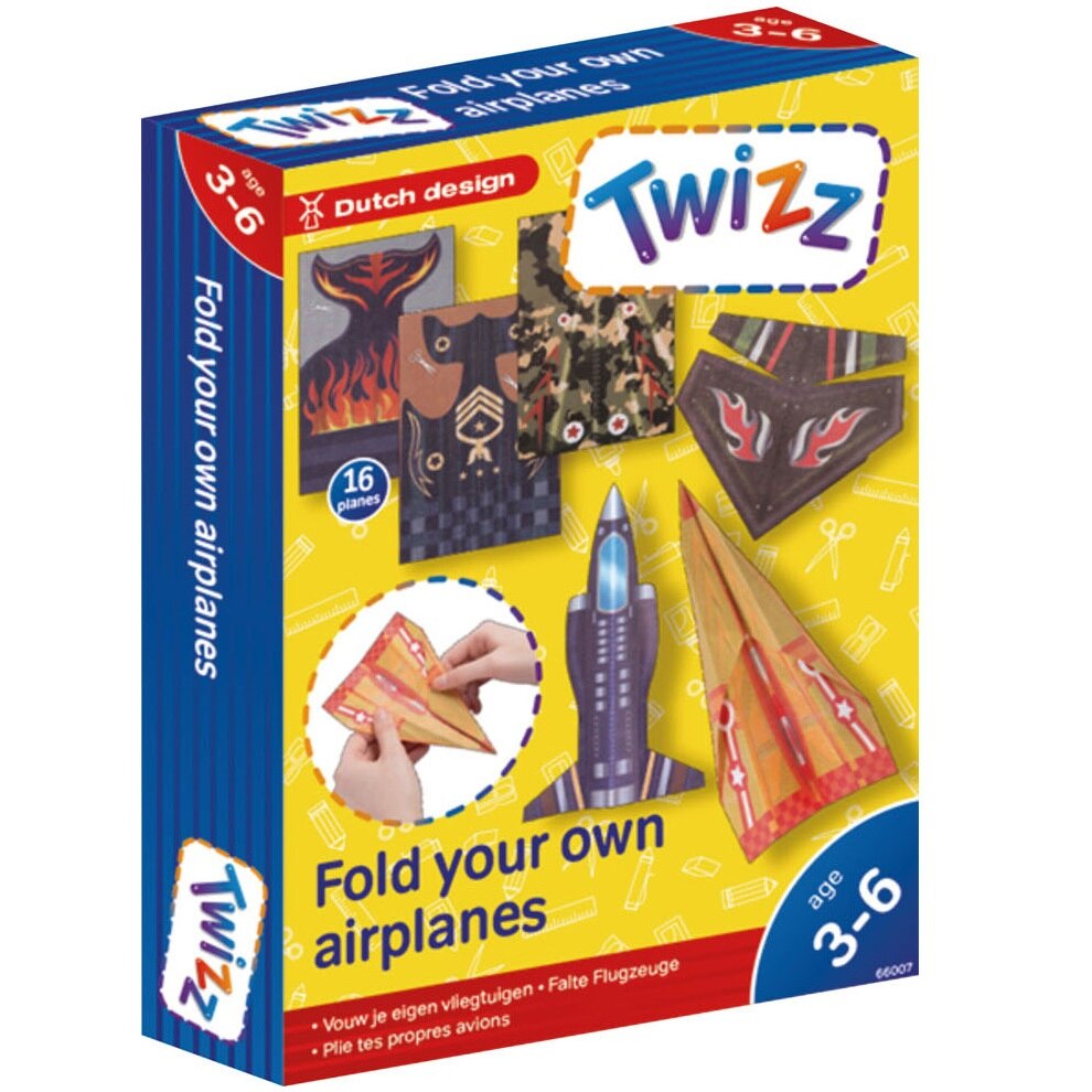 Set creativ origami, 16 modele - avioane - eMAG.ro