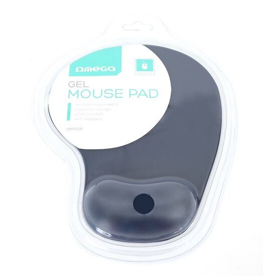 Mousepad Omega gel, dark blue - OMPGDB - eMAG.ro