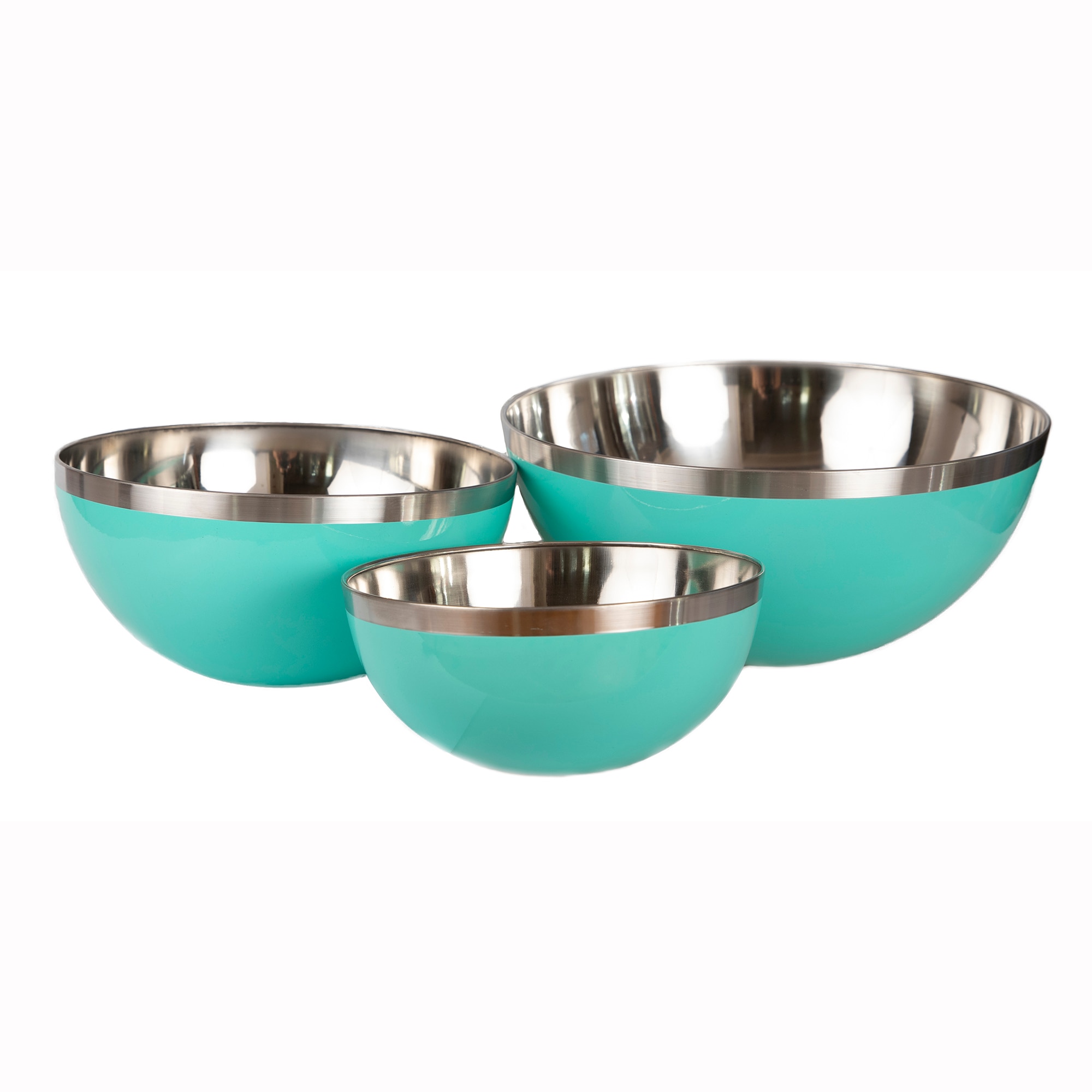 Set de 3 boluri din inox pentru mixare Zain, 20/24/29 cm - eMAG.ro