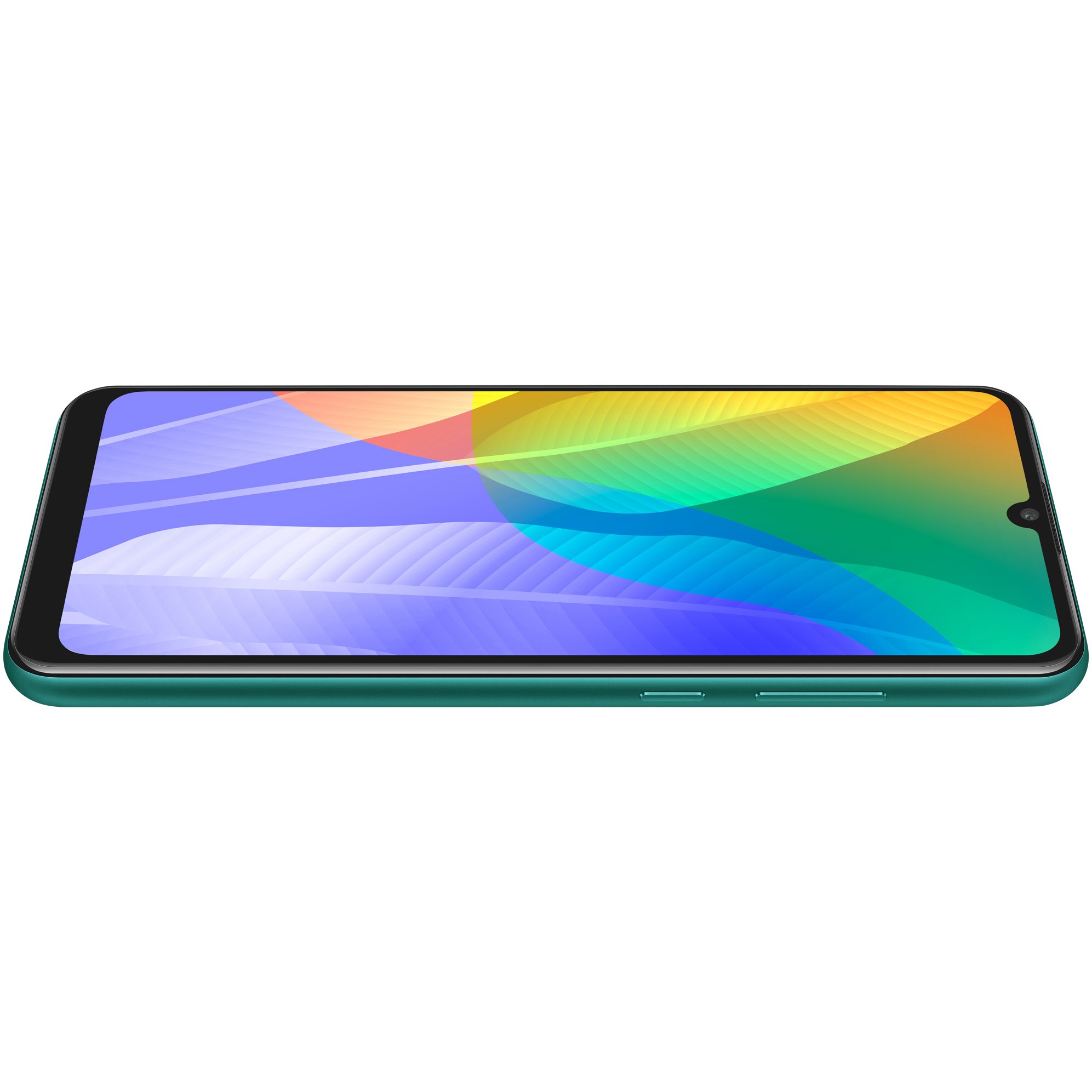 Смартфон Huawei Y6P, Dual SIM, 64GB, 3GB RAM, 4G, Emerald Green - eMAG.bg