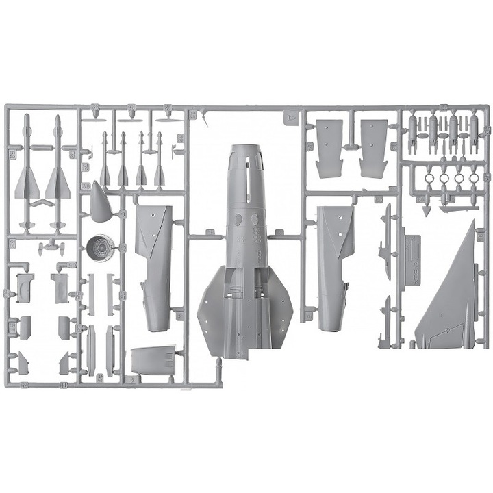 Macheta aeromodele de construit Zvezda Soviet Interceptor Mig23MF 1:72 ...