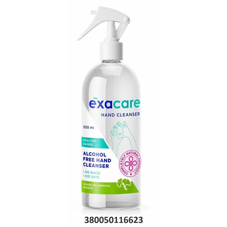 Спрей за почистване Exacare Hand Cleanser, 500ml - eMAG.bg