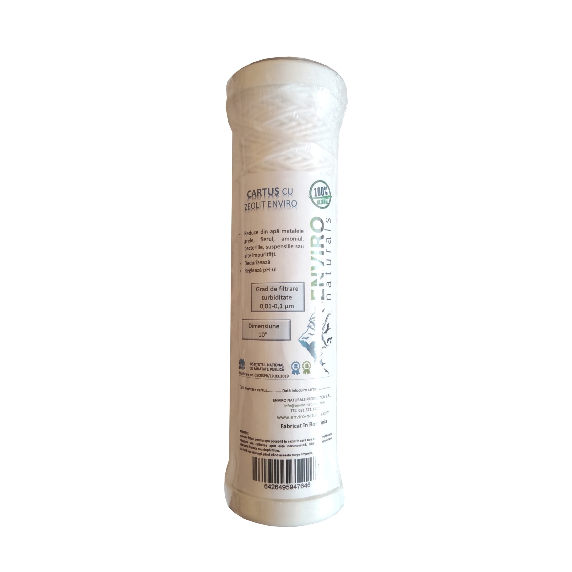 Set filtru pentru apa Zenviro Uno cu 2 cartuse incluse, pentru hidrofor ...