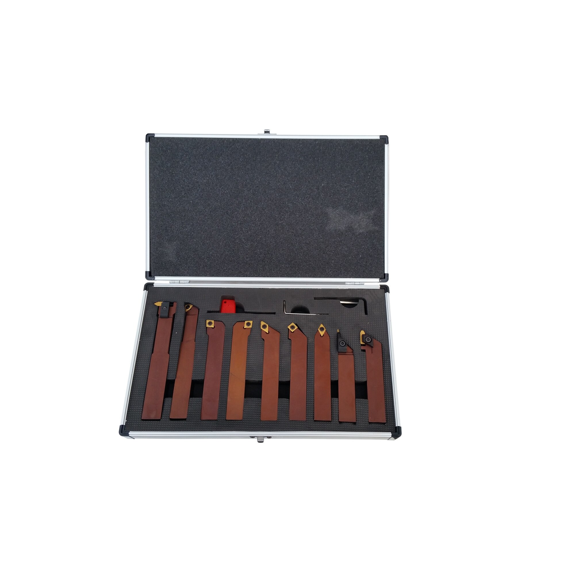 Set 9 cutite de strung cu placute amovibile de 20 x 20 mm - eMAG.ro