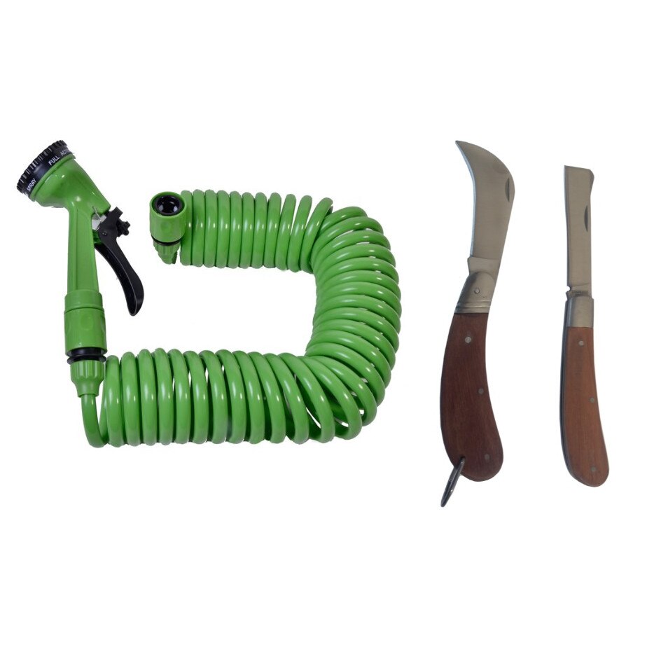 Kit gradinarit OEM format din Furtun tip spirala pentru gradina ...