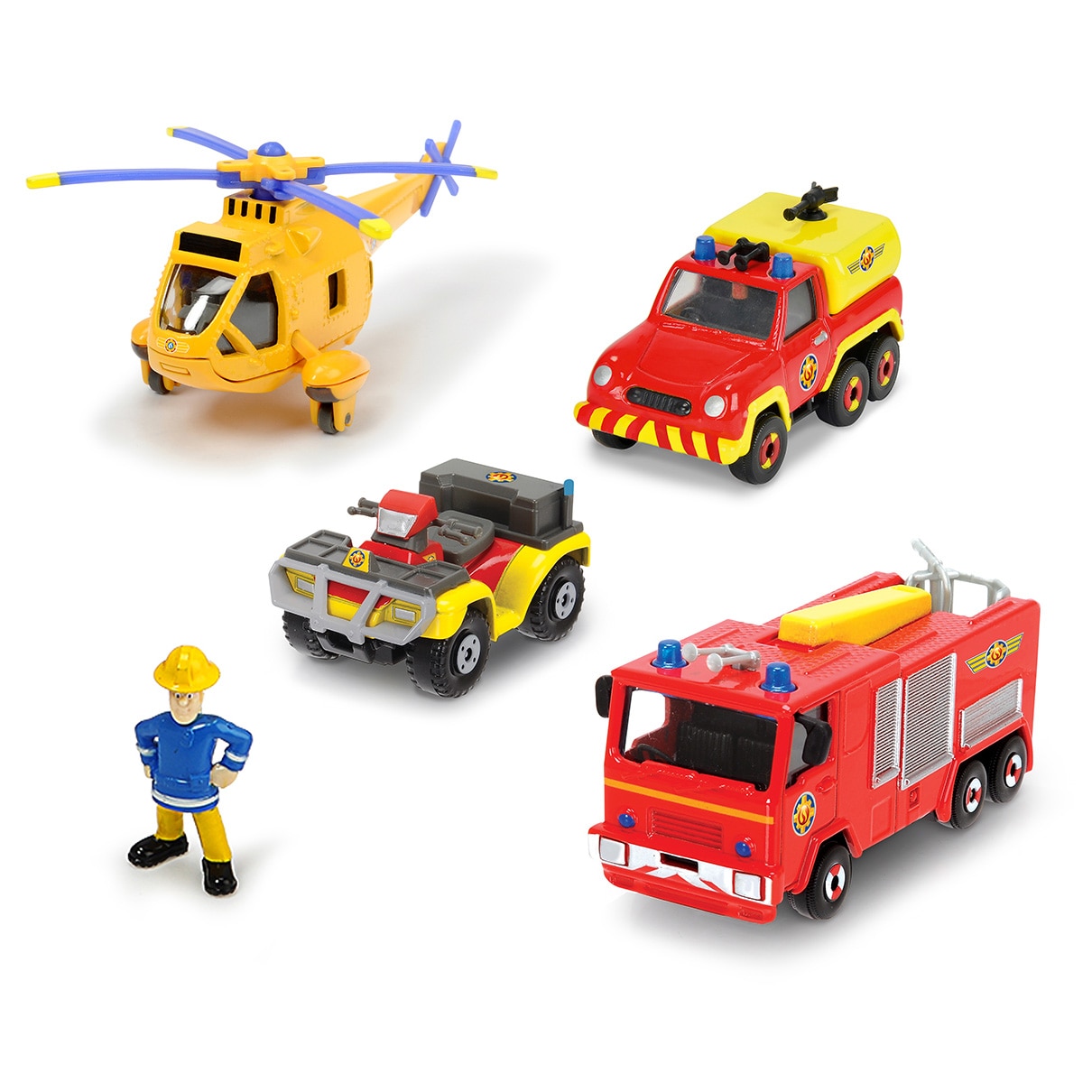 Комплект за игра Dickie Toys - Fireman Sam, Спасителен екип - eMAG.bg