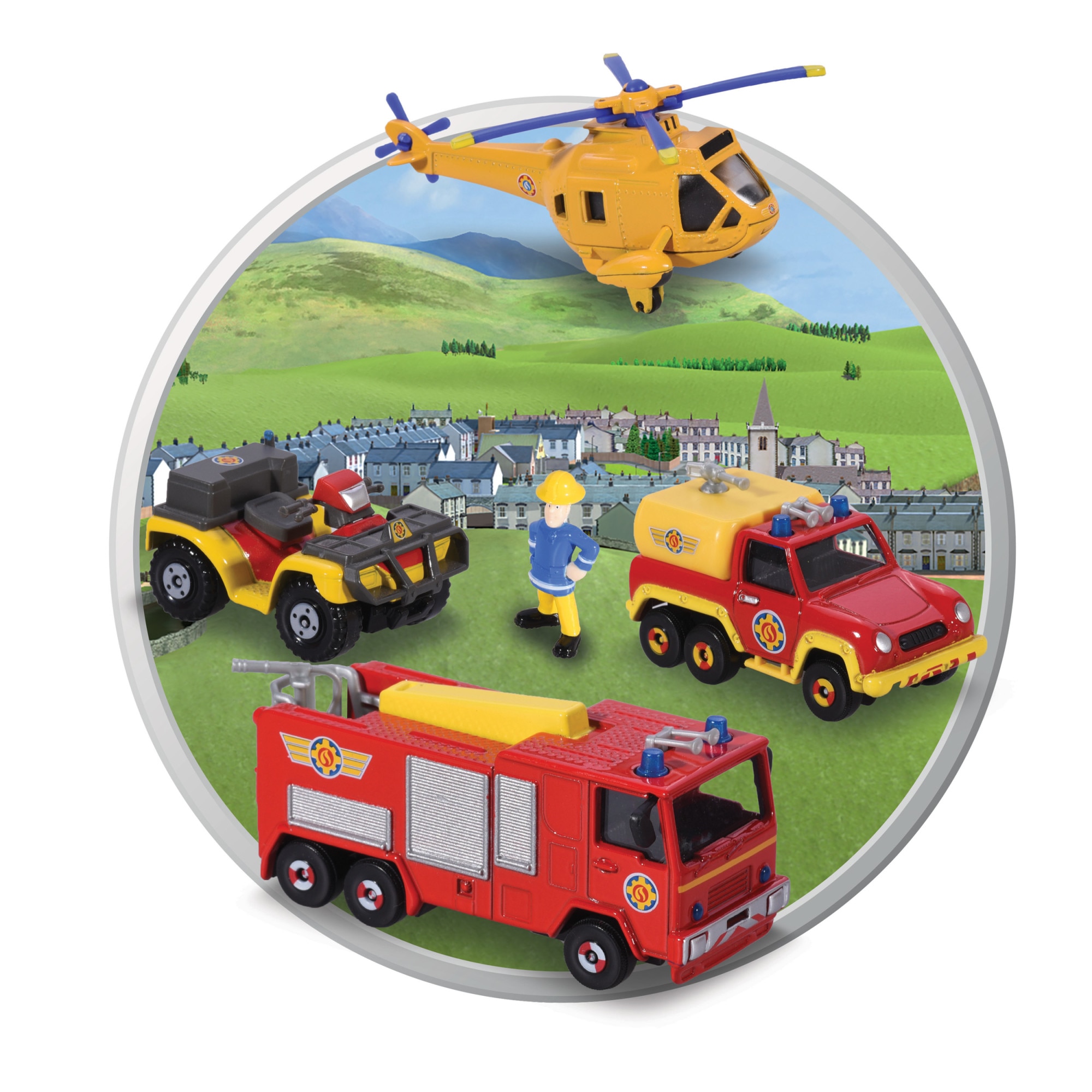 Set de joaca Dickie Toys - Fireman Sam, Rescue Team - eMAG.ro