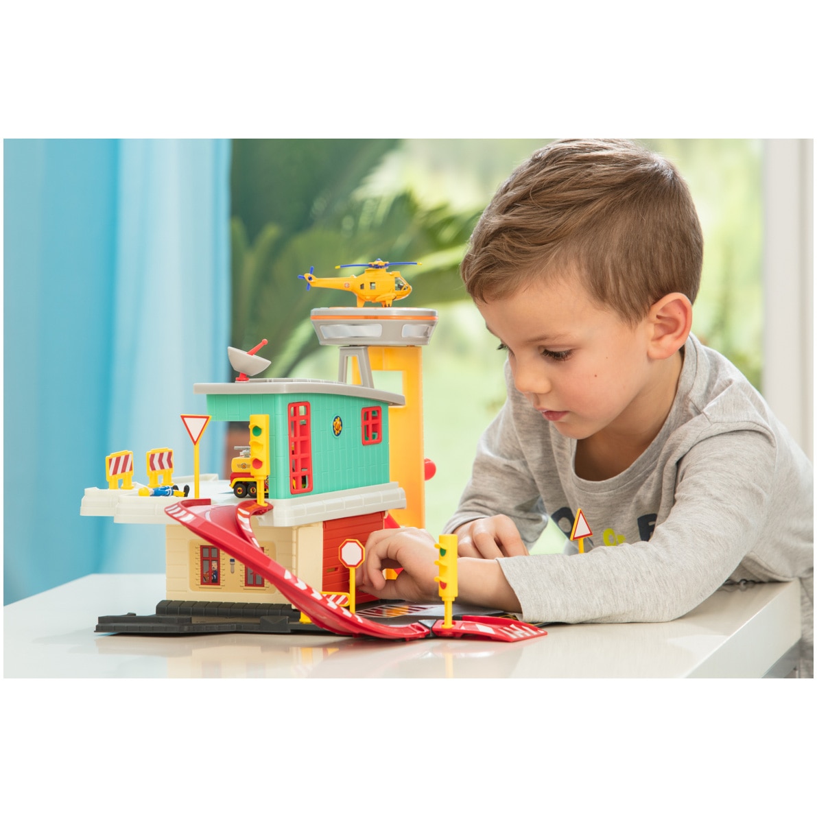 Set de joaca Dickie Toys - Fireman Sam, Fire Station - eMAG.ro