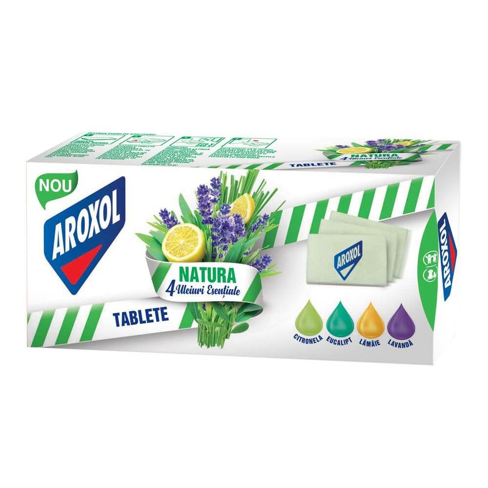 Tablete Insecticide Aroxol Natura, 30 Buc, pentru Aparat Elecric ...