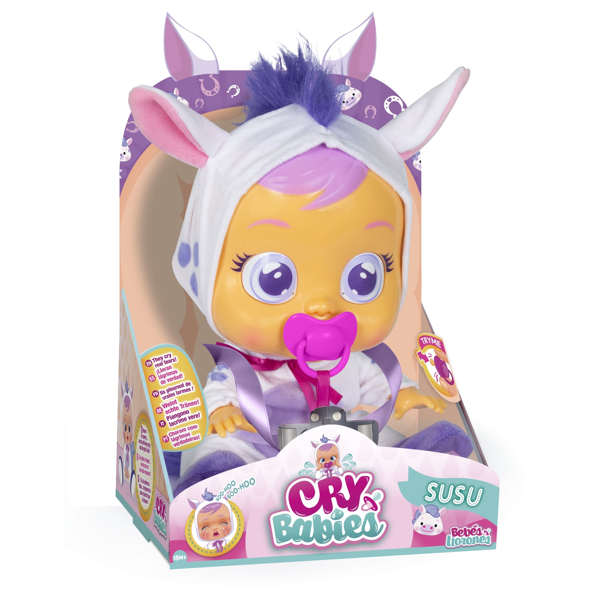 Papusa Cry Babies - Bebe Plangacios Susu, IMC - eMAG.ro