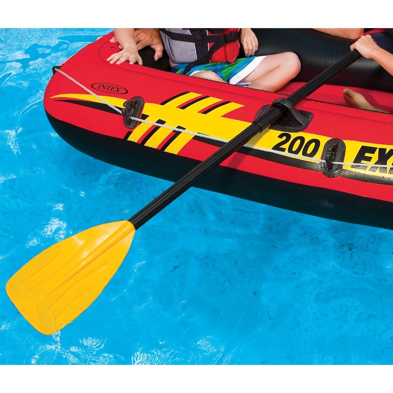 Set de 2 vasle pentru barca gonflabila / pneumatica, 2 x 122 cm, PVC ...