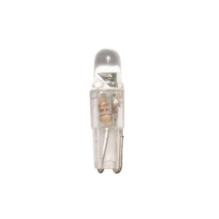 Set 2 becuri tip LED, soclu plastic, T5 W2X4.6d, 12V, albastru - eMAG.ro