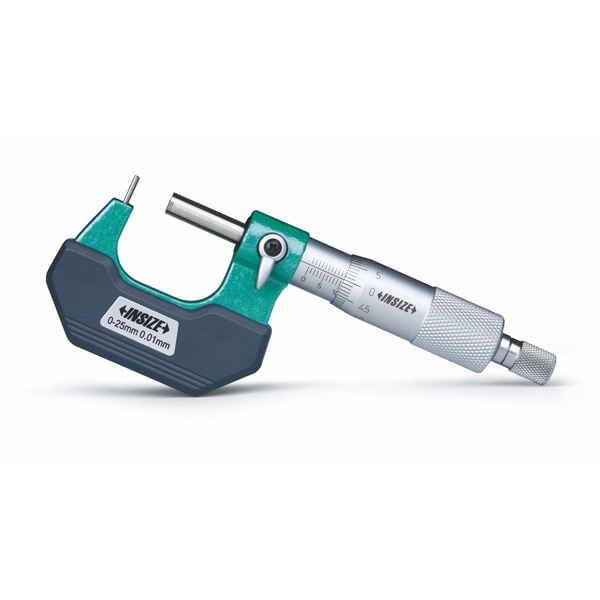 Micrometru cu bac cilindric (8xΦ3.5mm), 0-25mm, 0.01 mm - eMAG.ro