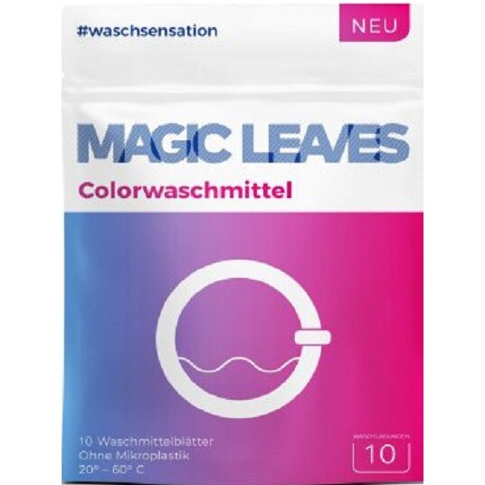 Detergent banda MAGIC LEAVES rufe color si negre 10 spalari - eMAG.ro