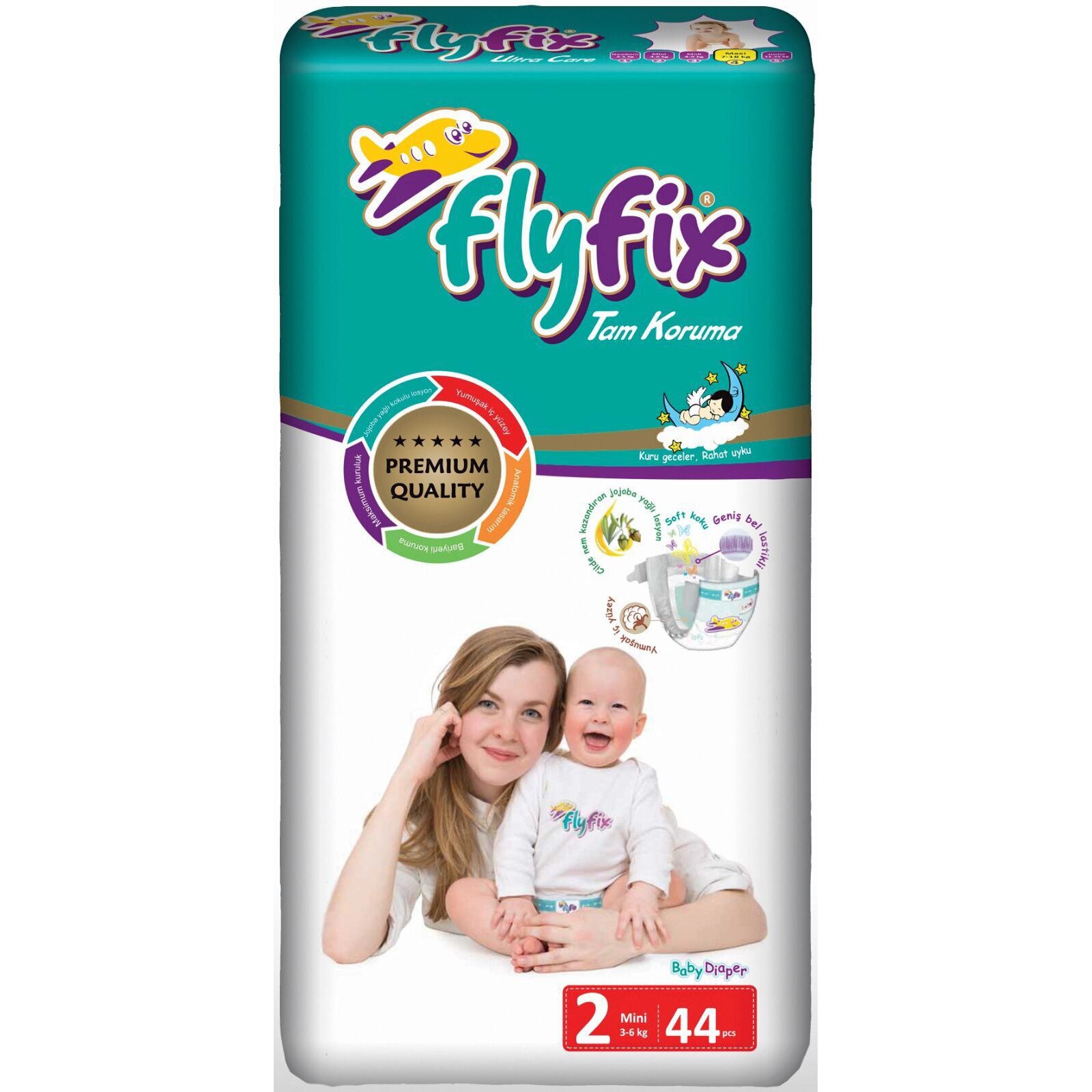 Пелени FlyFix Ultra Care Mini, 3-6 кг - eMAG.bg