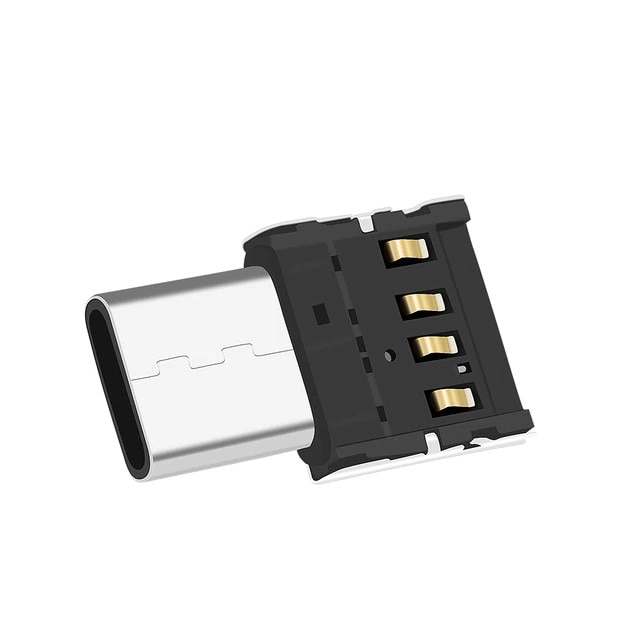 Mobile Tech Protection, USB Adapter, USB Type-C apa / USB anya, fém ...