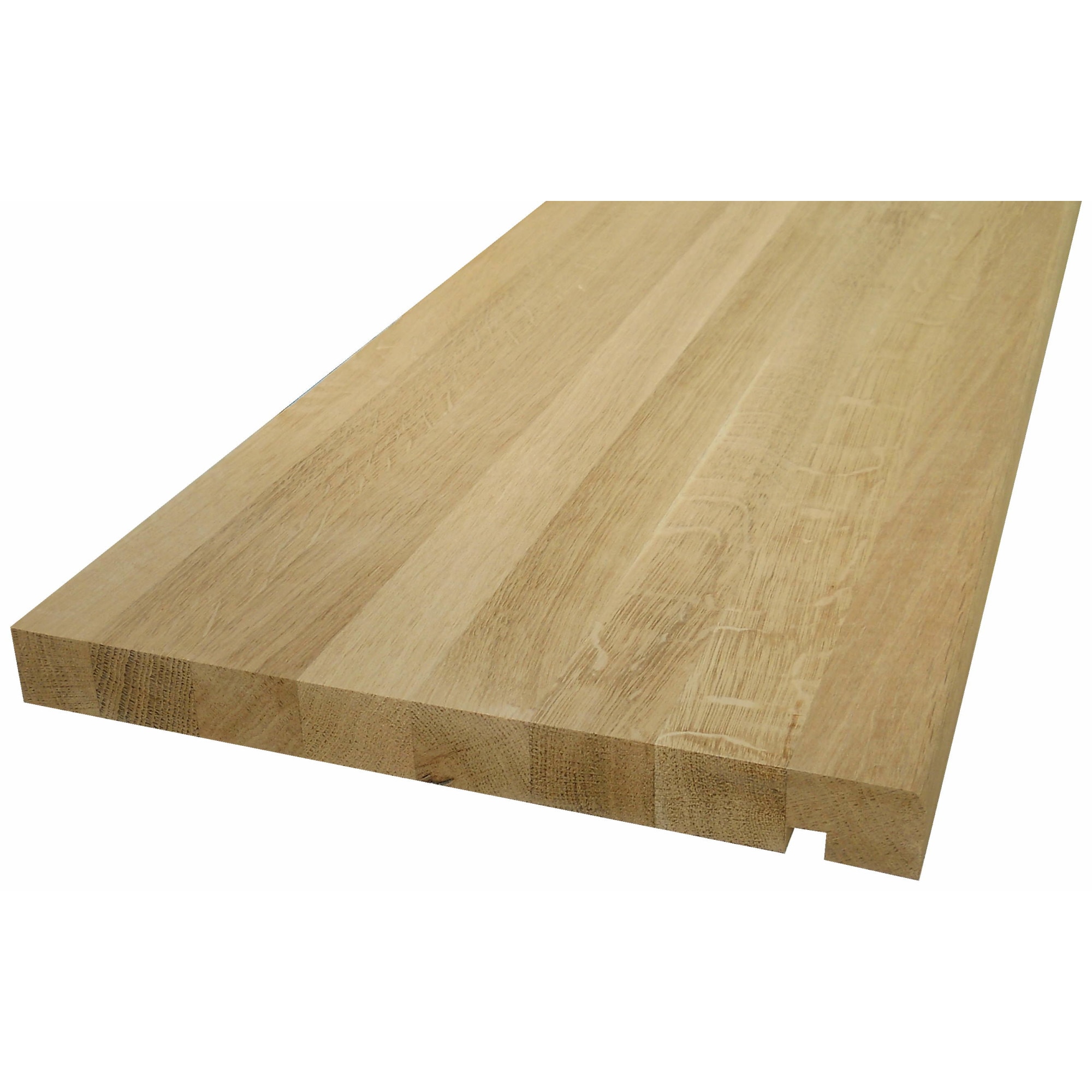 Treapta scara din lemn masiv stejar 1200x350x28 mm - eMAG.ro