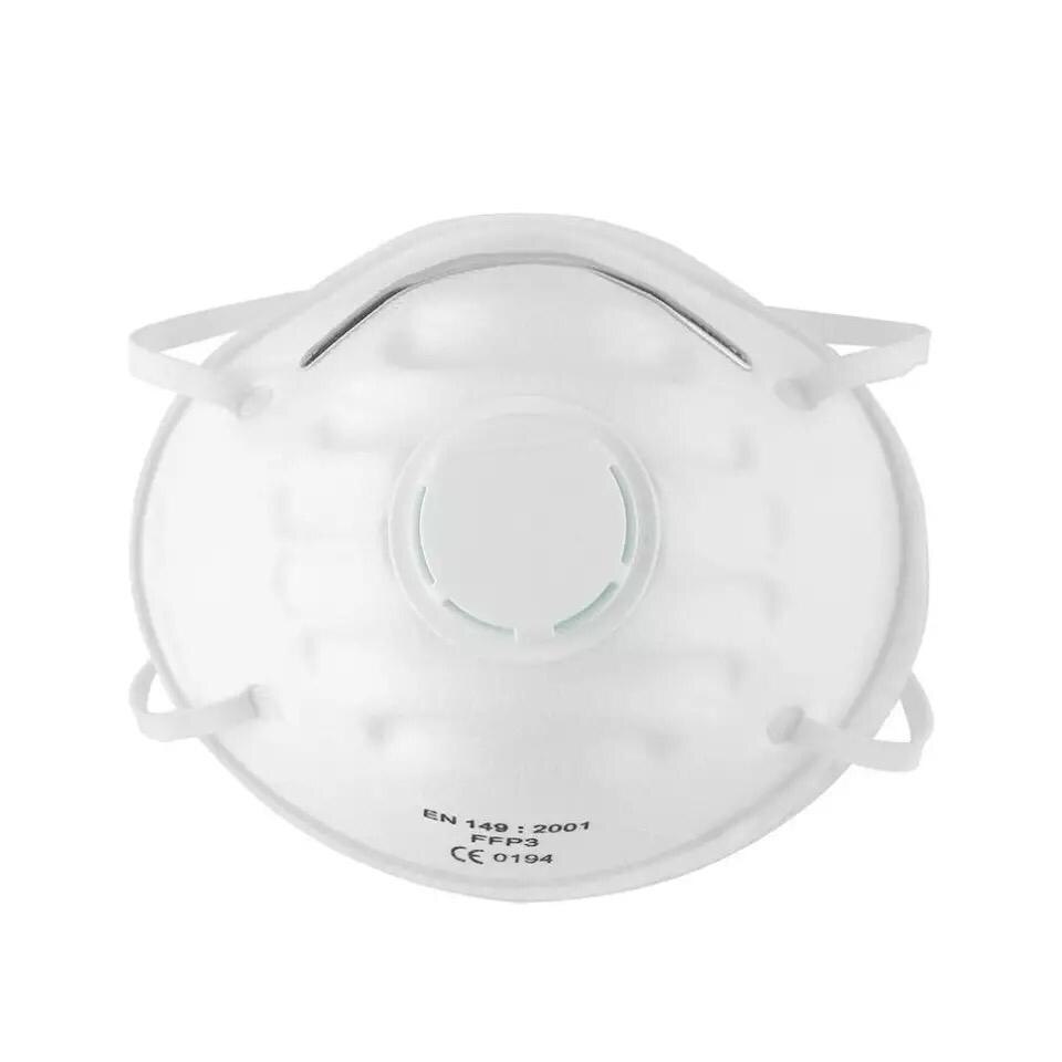 Masca de Protectie FFP3 cu Valva, Forma 3D, Bogas, Alb - eMAG.ro