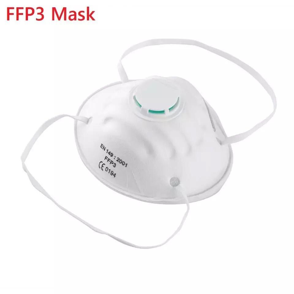Masca de Protectie FFP3 cu Valva, Forma 3D, Bogas, Alb - eMAG.ro