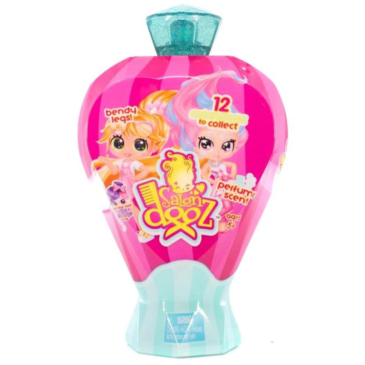 Mini papusa cu accesorii in sticluta - eMAG.ro