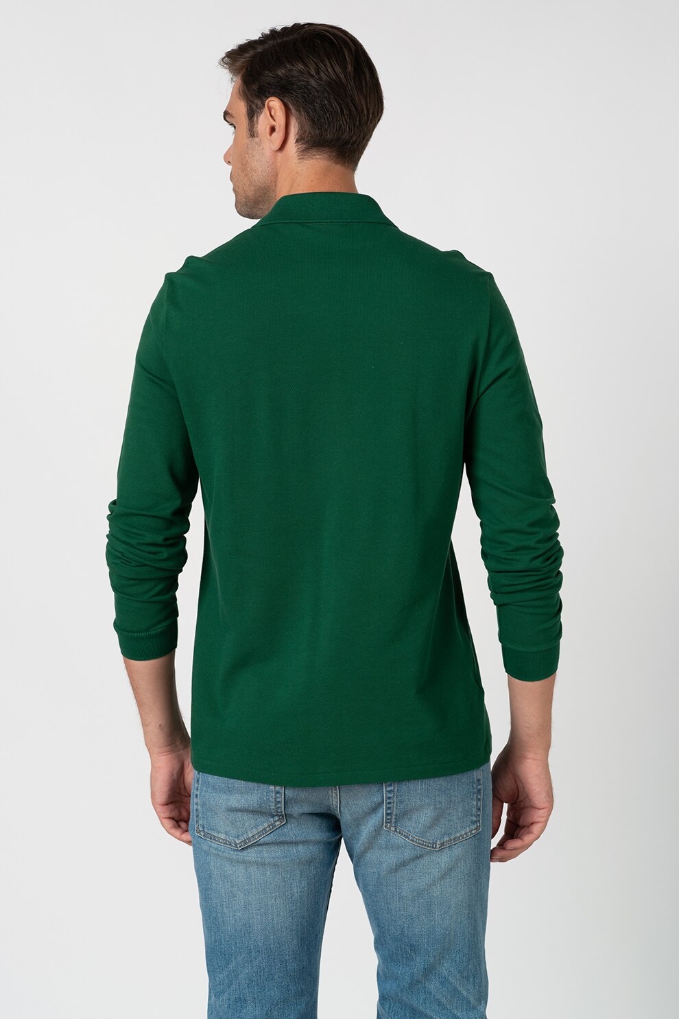Lacoste, Bluza polo, Verde, 6 - eMAG.ro