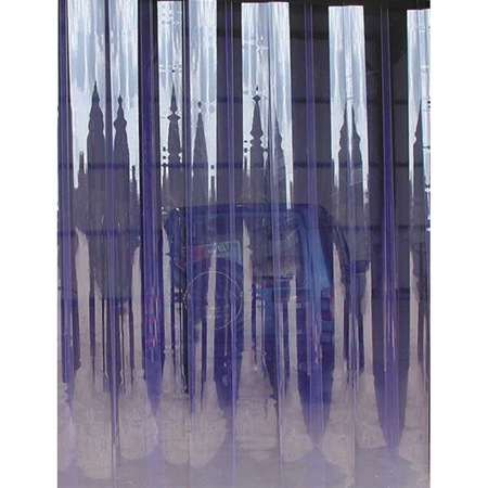 Perdea din fasii PVC DarTechPVC modular, dimesiuni L100 x H280 cm ...