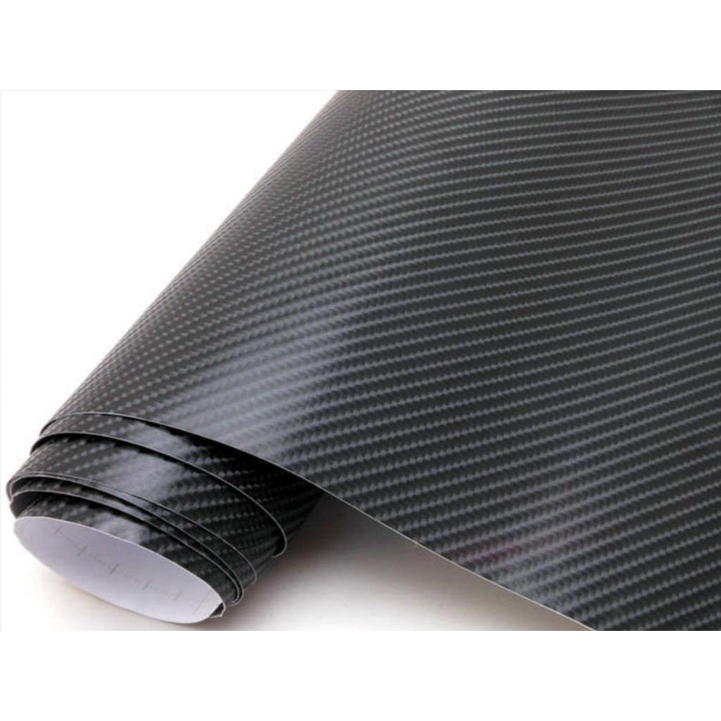 Folie autocolant carbon 4D negru, 2 m x 1.52 m - eMAG.ro