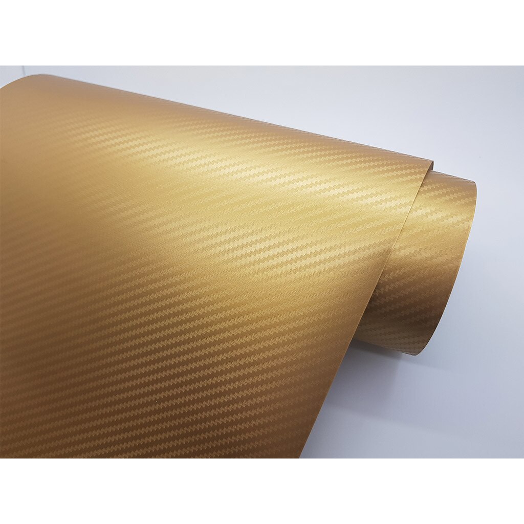 Folie autocolant carbon 3D bej, 2 m x 1.52 m - eMAG.ro